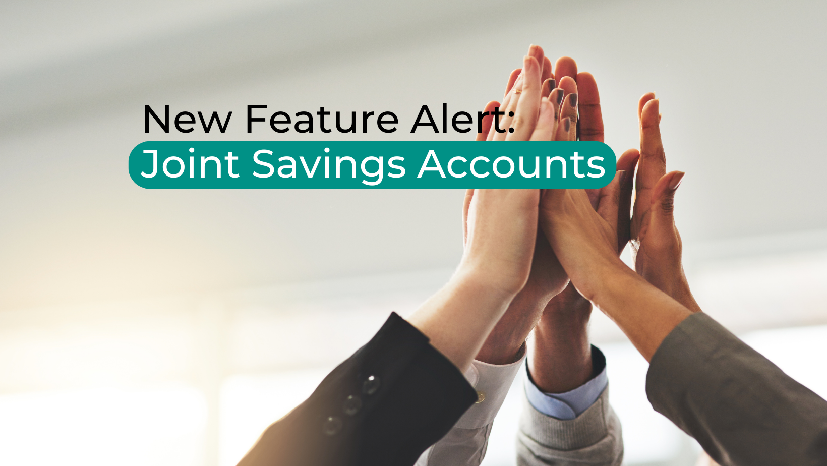 New Feature Alert: Joint Savings Accounts